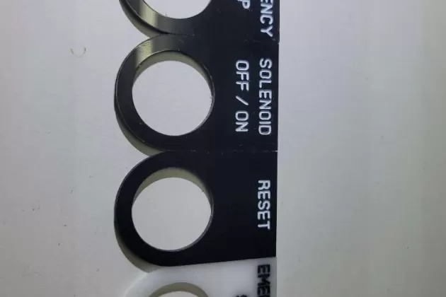 Mica Cho Nút Nhấn 22mm